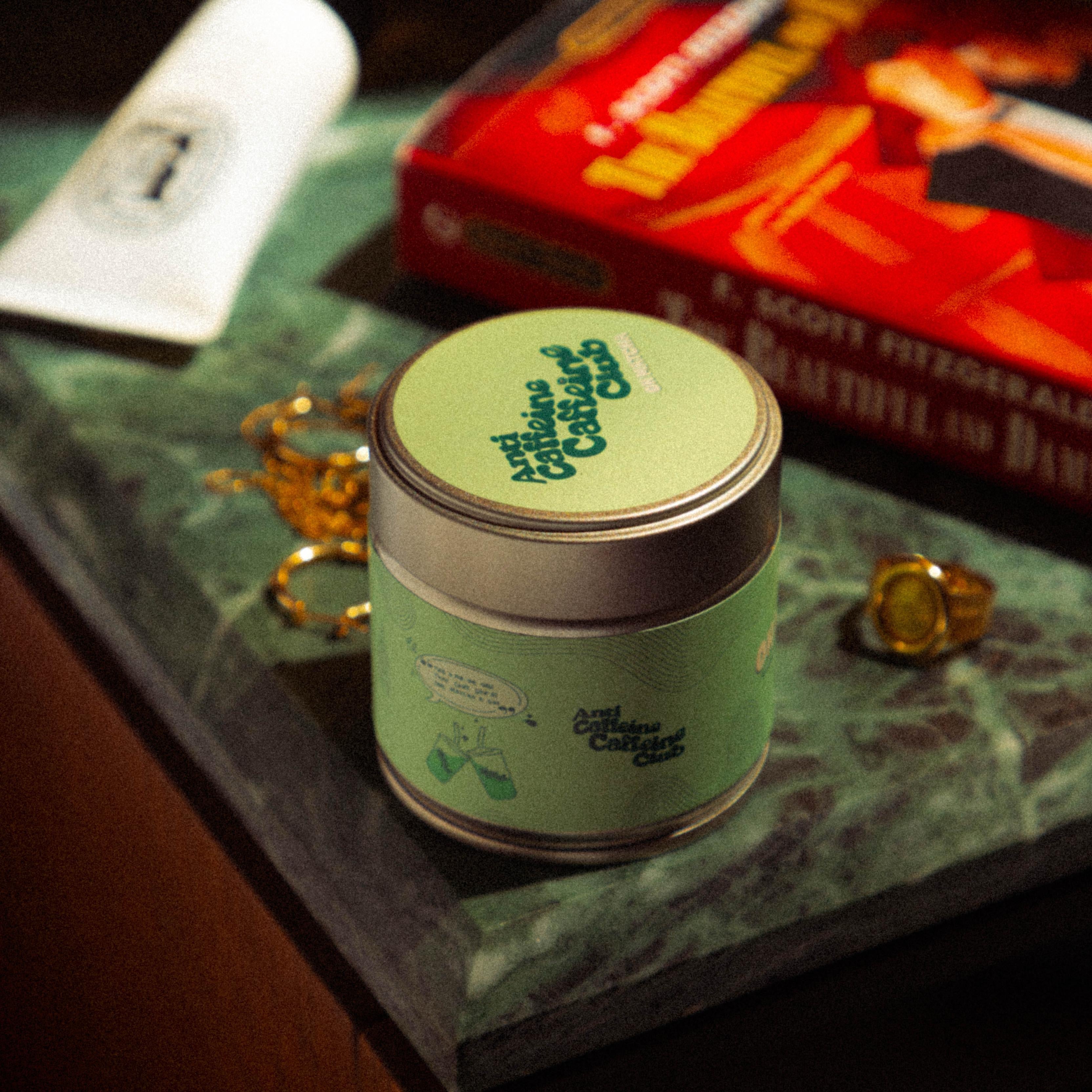 Decaffeinated Ceremonial Grade Matcha Can (30g) – Oh Matcha